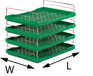 Bakery Bread Trays | Stackable Bread Tray | Drader Manufacturing